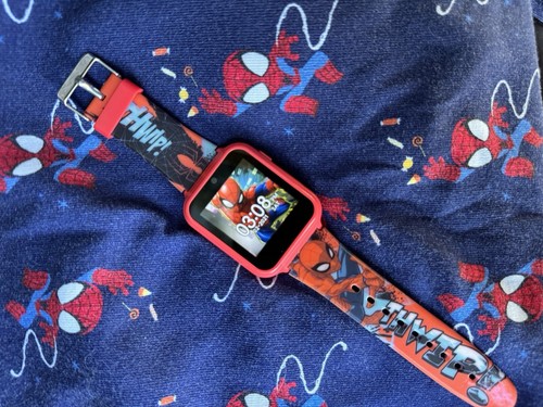 Marvel Spiderman Smart Interactive Touch Screen Watch w Camera Games ...