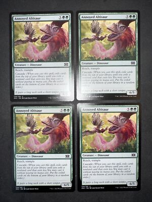 Annoyed Altisaur x4 (Playset) Double Masters 2022 (2X2) MINT MTG Magic ...