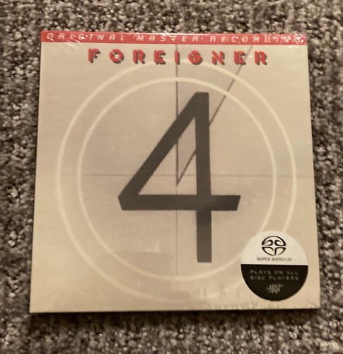 FOREIGNER 4 MFSL MoFi SACD Hybrid Limited Numbered Special Ed New | eBay