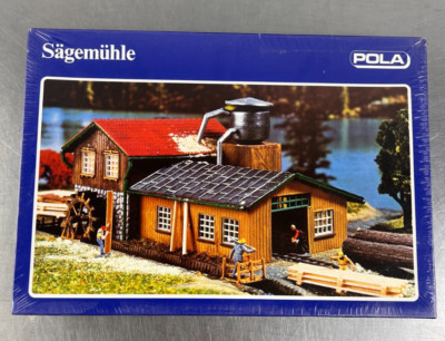 Pola 282 N Scale Great Saw Mill Building Kit New Sealed | eBay