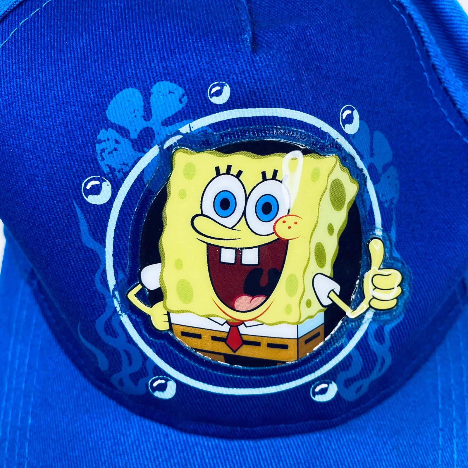 Sea World SpongeBob SquarePants Blue Cap Hat Gary Sn… - Gem