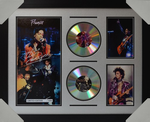 PRINCE MEMORABILIA SIGNED AND FRAMED LIMITED EDITION #E | eBay