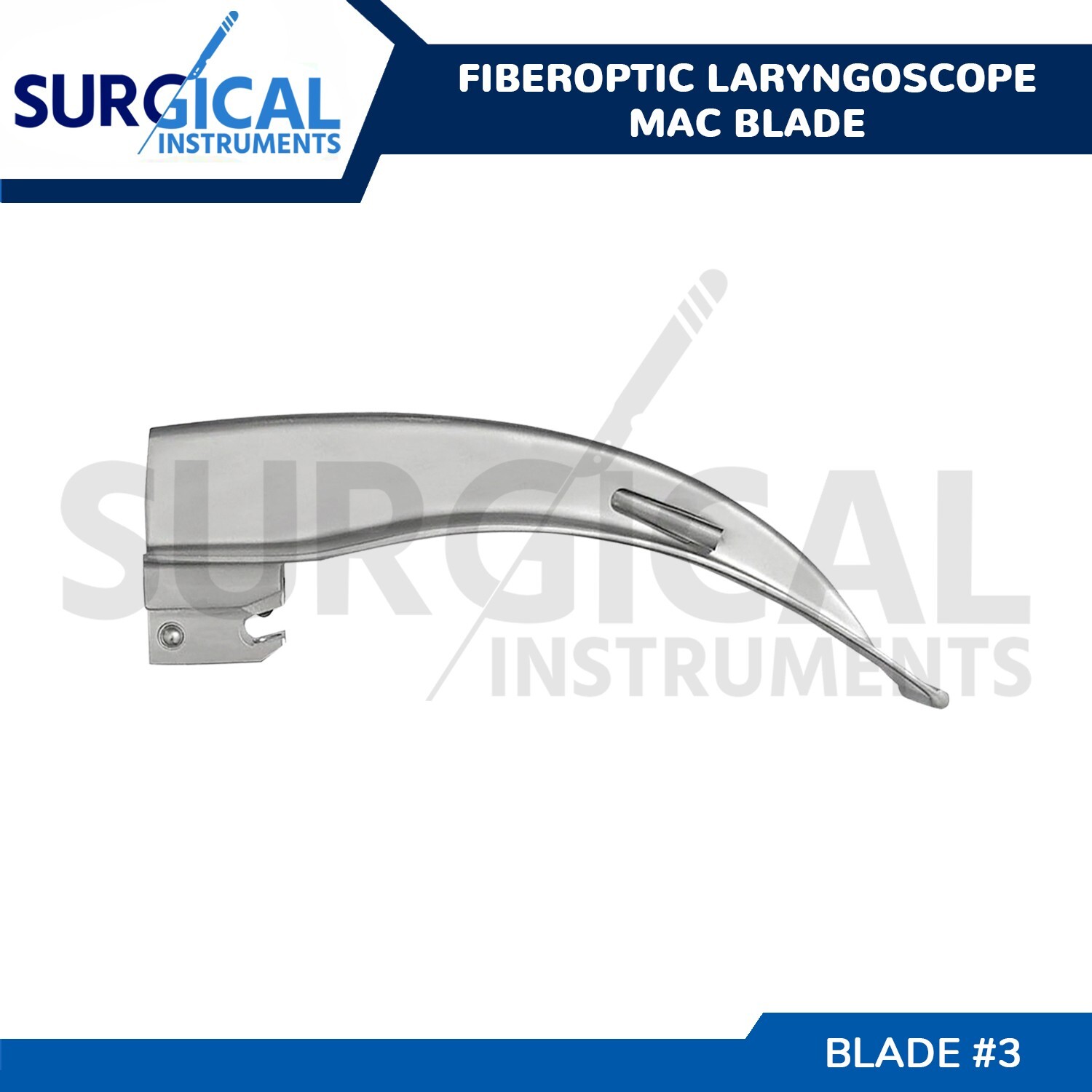 Fiberoptic Laryngoscope Mac Blade #3 - Anesthesia Intubation German ...