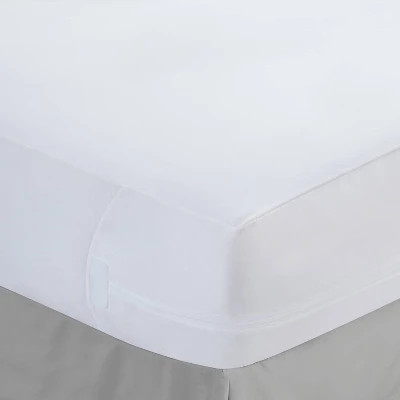 Full Zippered Box Spring Encasement Cover with Bed Bug Blocker - All-In ...