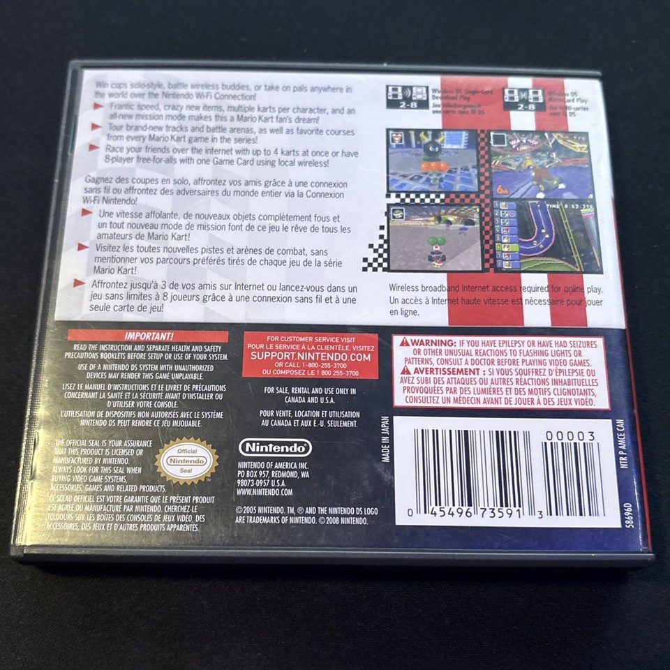 Mario Kart DS (Nintendo DS, 2005) CIB Complete Tested | eBay