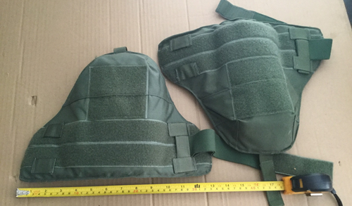 lvl IIIA ballistic panels lvl IIIA body armor 3A shoulder armor with ...