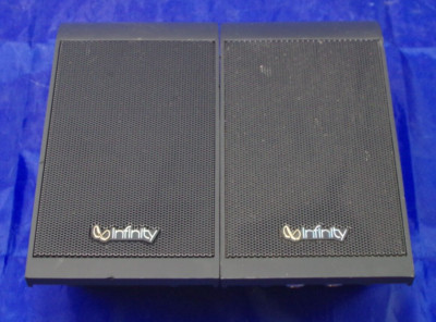 Lot of 2 INFINITY Speakers Satellite TSS-SAT800 Tested Black | eBay
