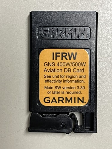 Garmin 430w / 530w IFRW NAV Data Card 010-10546-01 for sale online | eBay