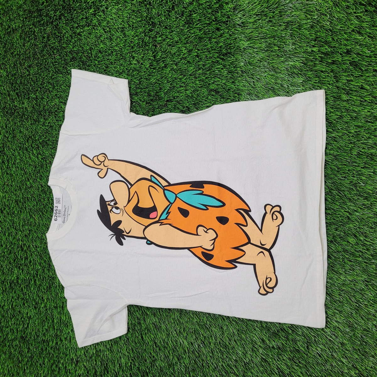 Fred Flintstone Angry FRED FLINTSTONES MENS (LONG SLEEVE) T SHIRT SIZE