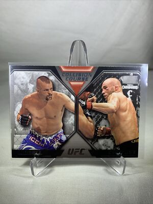 2011 Topps UFC Moment of Truth Chuck Liddell Randy Couture Collision ...