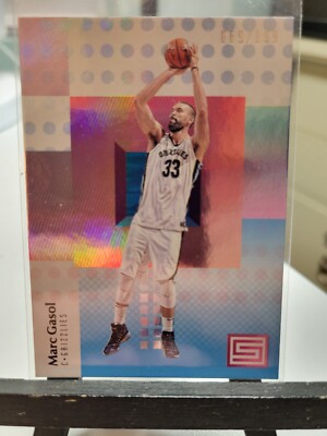 Marc Gasol Blue 69/199 2017-18 Panini Status Basketball | eBay