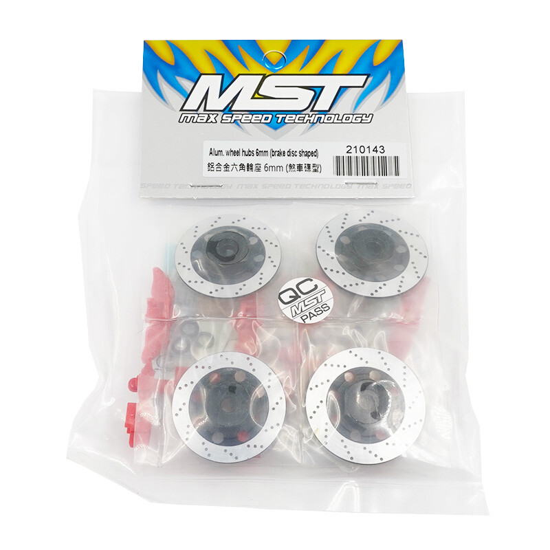 MST Aluminum Wheel Hubs Brake Disc Shaped Set For MS-01D XXX-D VIP PRO ...