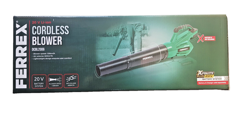 Air Blower by Ferrex. Cordless, 20v Xfinity battery system. Latest ...