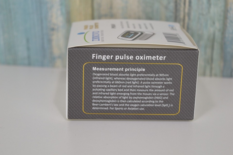 Innovo Deluxe iP900AP Fingertip Pulse Oximeter Blood Oxygen Saturation ...