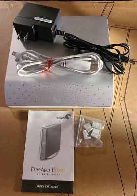 Seagate FreeAgent External 1TB Hard Drive w Cables Upgraded 9ZC2A3 ...