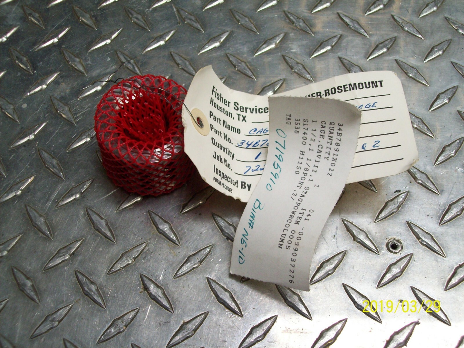 FISHER ROSEMOUNT 34B7891X022 CAGE VALVE CAV CAVITROL III | eBay