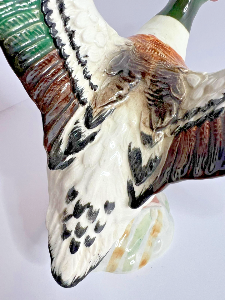 Vintage Mallard Beswick Shelldrake Duck 995 Settling Ceramic Gloss ...