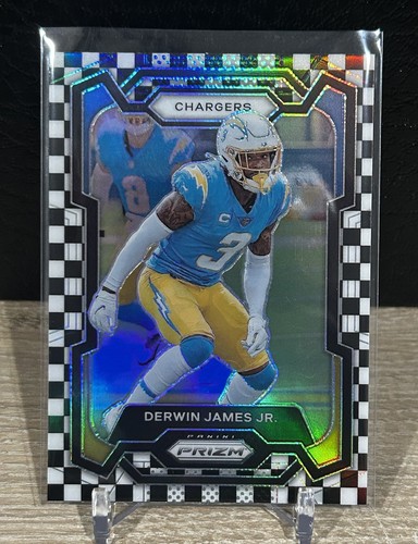 2023 Panini Prizm Derwin James Jr. Black & White Checkerboard #155 ...