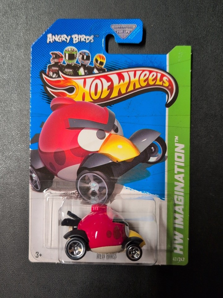 Hot Wheels Angry Birds, Red Bird & Minion Pig | eBay