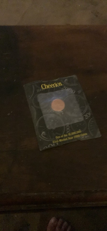 Cheerios 2000 Lincoln Penny Sealed Coin with COA, 1 of 10,000,000 ...