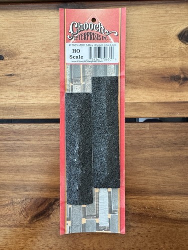 Chooch Enterprises 7063 HO Scale MDC 3 Bay Hopper Coal Loads (2) | eBay