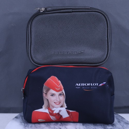 Aeroflot Russian Airlines Business Class Amenity Kit Bag Bundle ( no ...