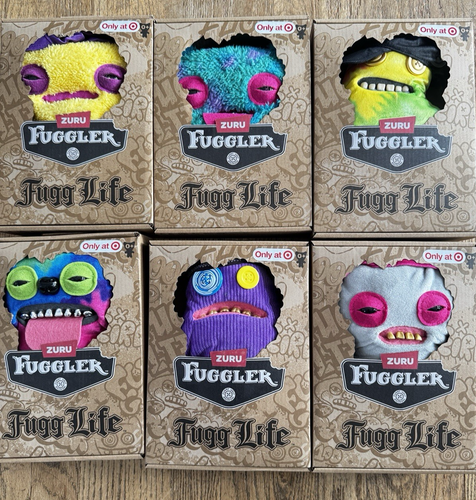 New Fuggler Fugg Life Limited Edition Target Exclusive Complete Set 6 ...