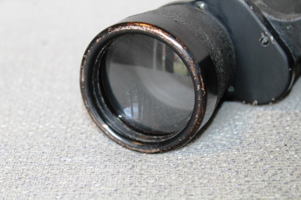 WW2 Original German Army 7x50 Binoculars -blc- Carl Zeiss Jena, Sharp ...