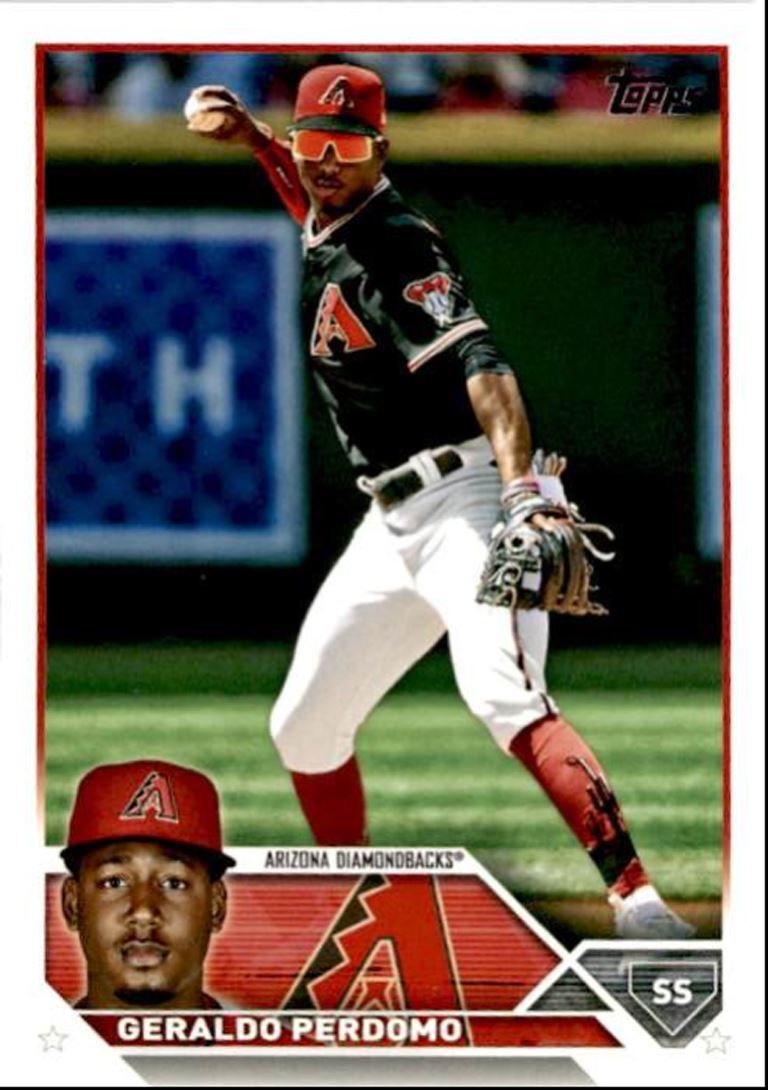 2023 Topps Baseball Cards Geraldo Perdomo Arizona Diamondbacks #531 | eBay
