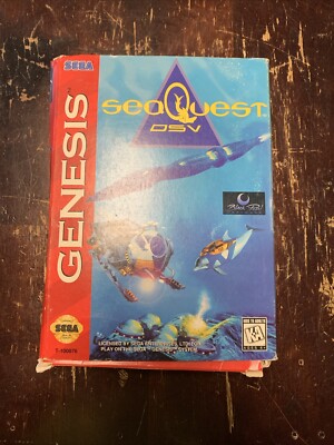 Original Sega Sea Quest DSV Game | eBay