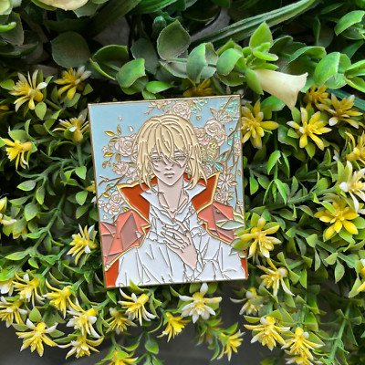 1PC Anime Howl's Moving Castle Metal Badge Howl Pin Brooch Collection ...