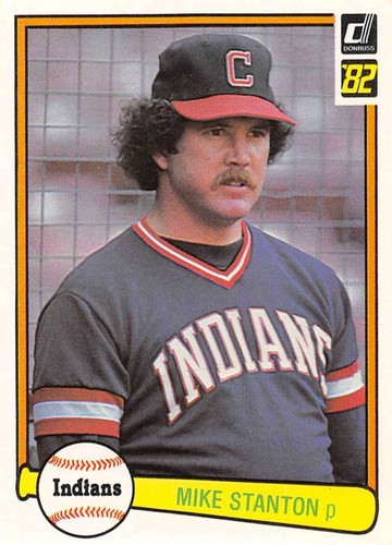 1982 Donruss #285 Mike Stanton NM-MT Indians | eBay
