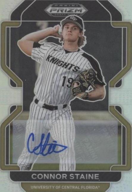 2022 Panini Prizm Draft Picks - Connor Staine #PDP146 Silver Prizm ...