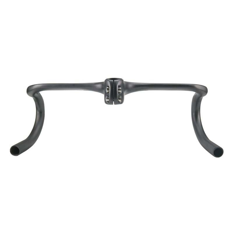 Road Bicycle Handlebars Integrated Stem 1-1/8" Drop Handle Bars Carbon ...