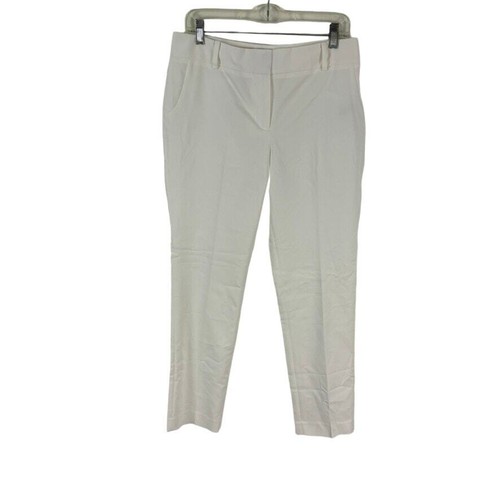 Chaus White Trouser Pants Women's 8 | eBay