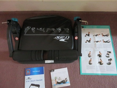 Crane 6 In 1 Multi Trainer by Aldi With Instructions and DVD | eBay