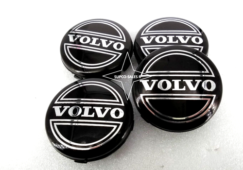 wheel caps for Volvo x 4 suit alloy wheels 64mm S40 S60 V50 V60 XC60 ...