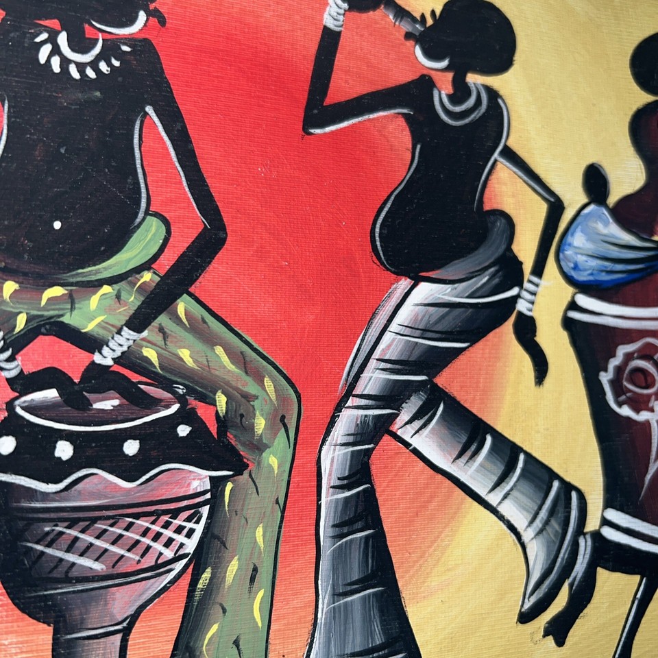 AUTHENTIC African Painting(NOT a Print or a Copy) Original African Art ...