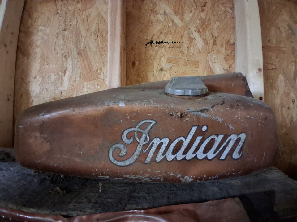 vintage indian motorcycle gas tank | eBay