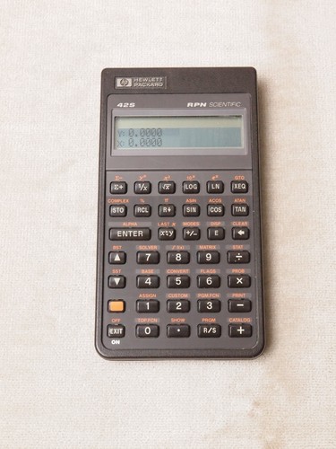 Hewlett Packard HP 42S RPN Scientific Calculator | eBay