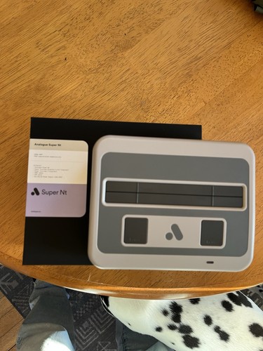 Analogue Super NT (Super Famicom Colorway) w/ Box And Cables | eBay