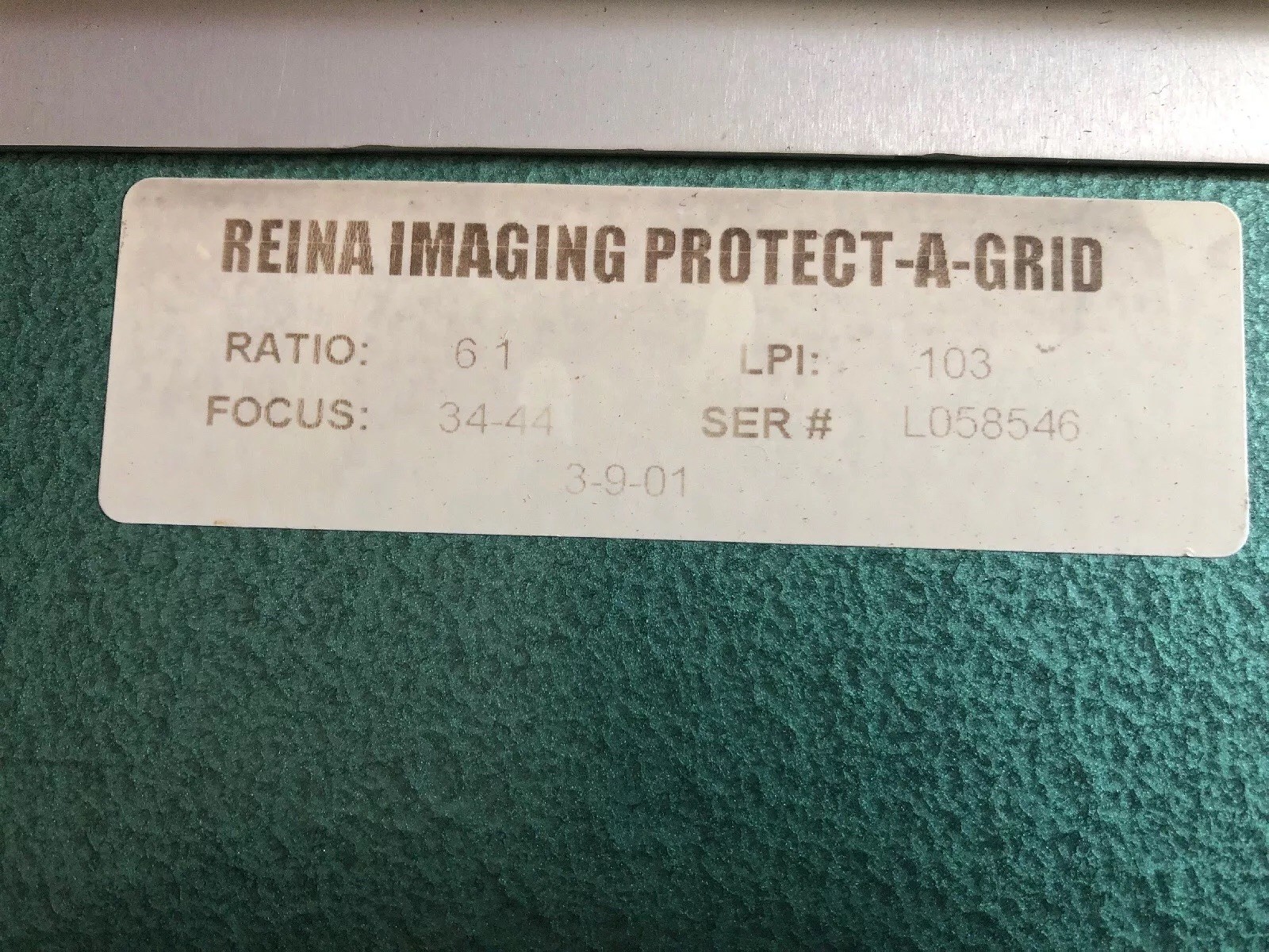 REINA IMAGING PROTECT-A-GRID FOCUS 34-44, 14x17 in (No.268) | eBay