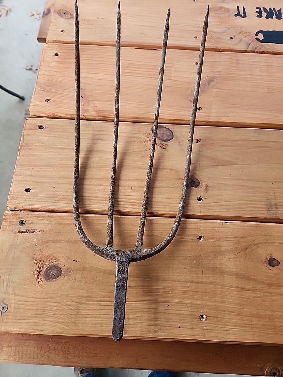 Antique Wooden Hay Fork