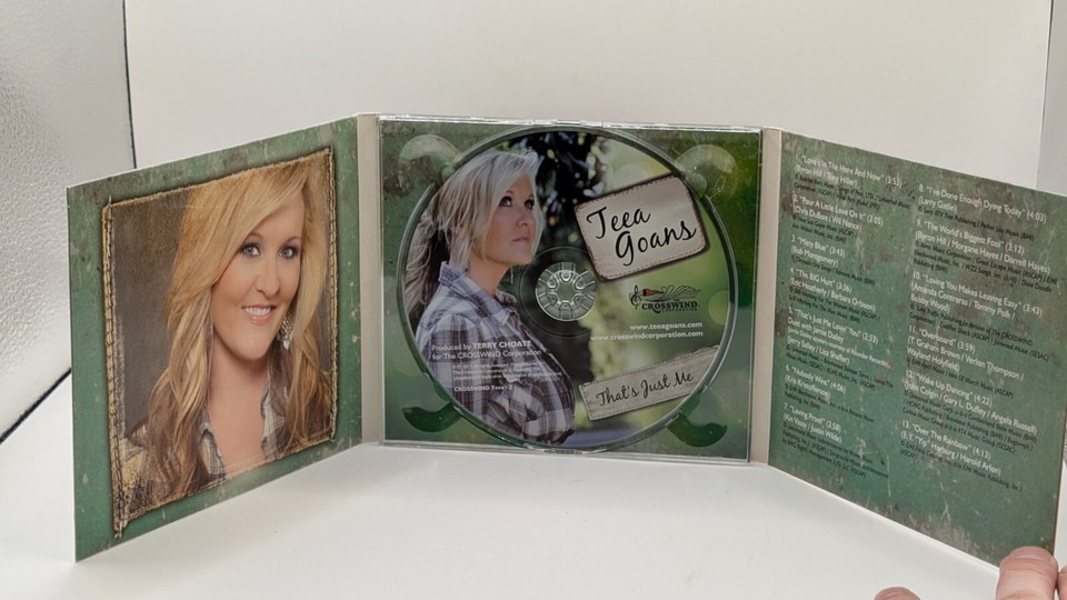 TEEA GOANS - That's Just Me - CD - RARE 2012 Crosswind Corporation | eBay