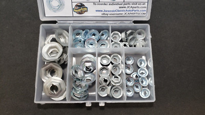 1946-1988 GM Thread Cutting Nut Kit Body Molding Fender Emblem Letters Trim