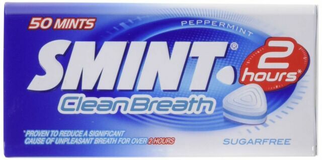 Smint 2 Hours Clean Breath 50 Mints - 12 Pack for sale online | eBay UK