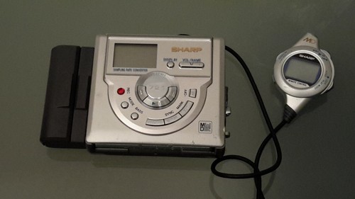 Sharp 721 minidisc player - lettore vintage | eBay