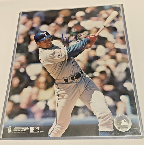 Gabe Kapler Texas Rangers Signed Autographed 8x10 Photo | eBay