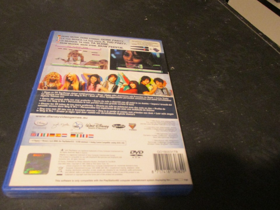 Sing It Disney Playstation PS2 Game - PAL | eBay UK