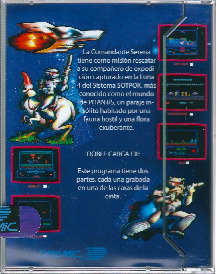 PHANTIS DINAMIC SOFTWARE REEDICION OFICIAL Game Over II SPECTRUM ...
